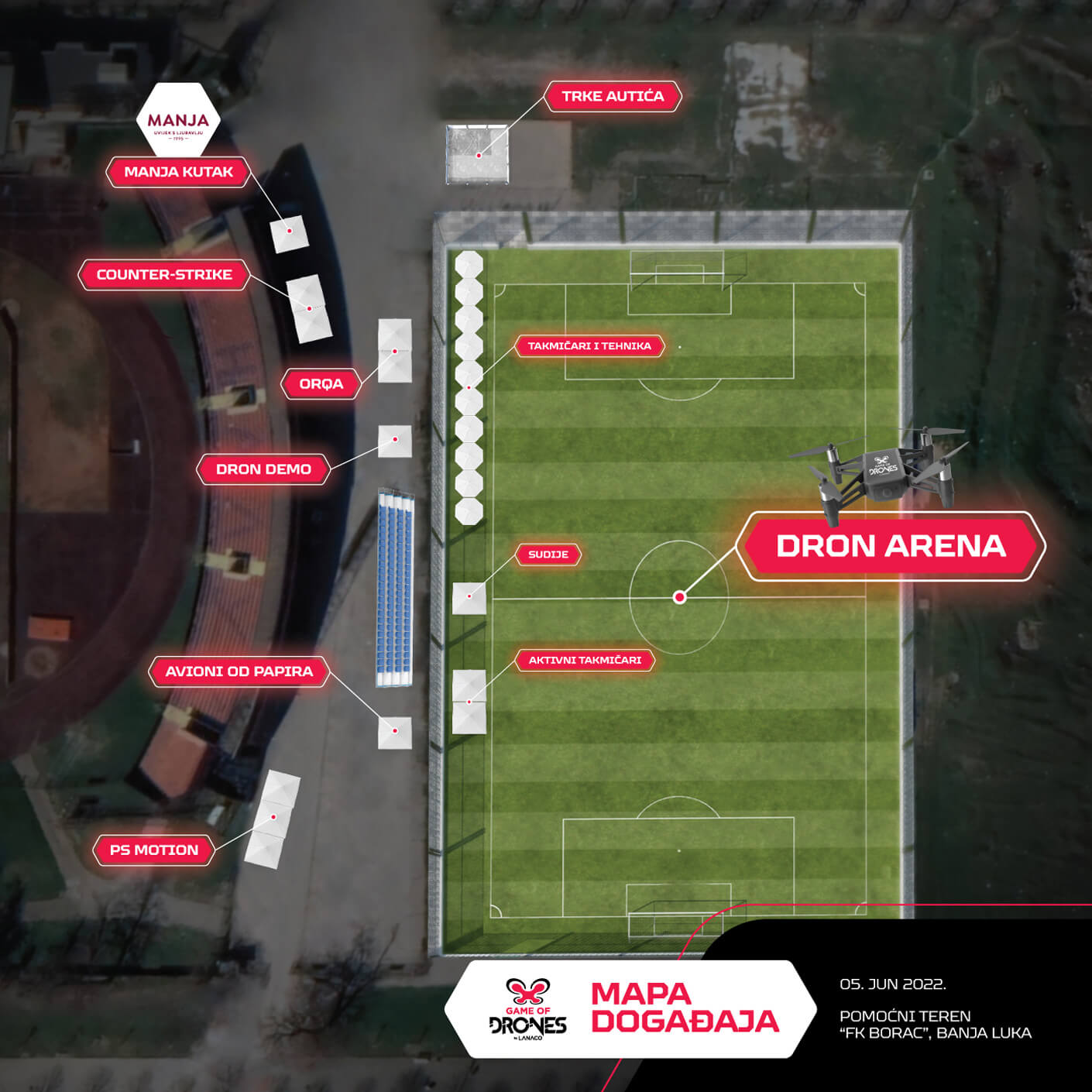 DRONE RACE “GAME OF DRONES” – Krajina Klas